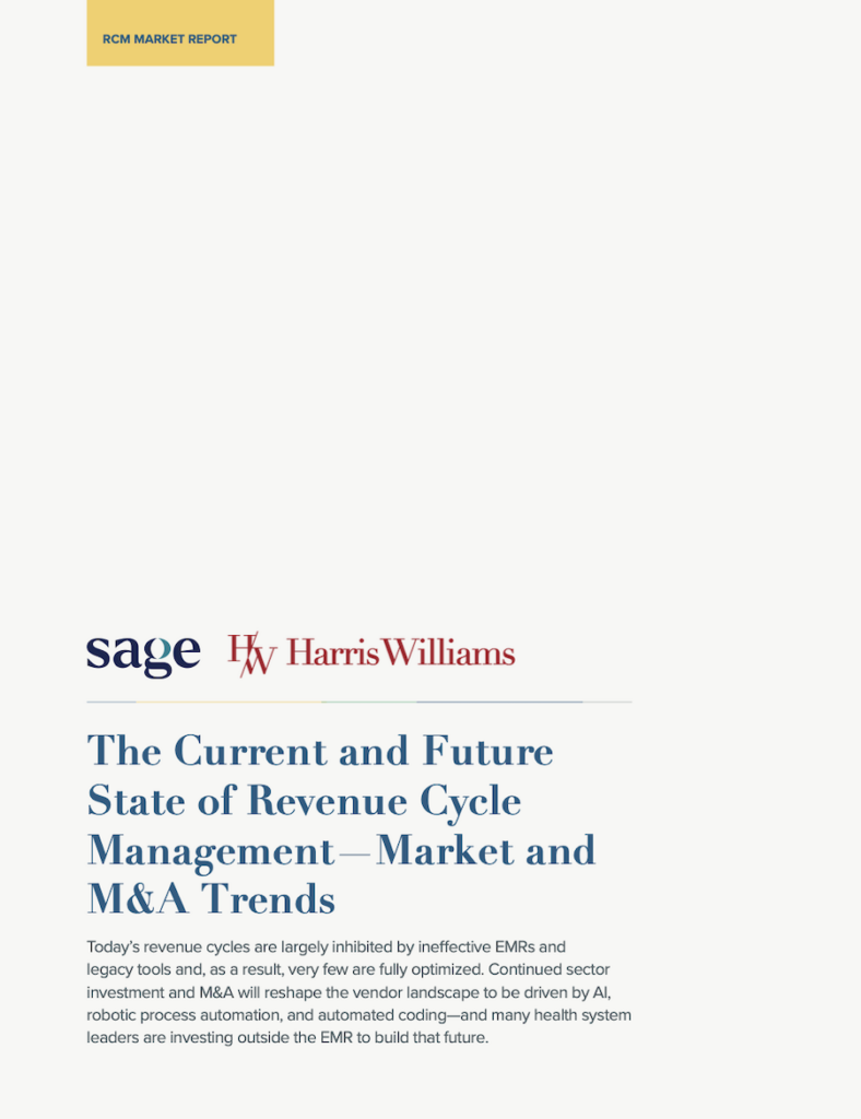 Market Report: The Current and Future State of Revenue Cycle Management ...
